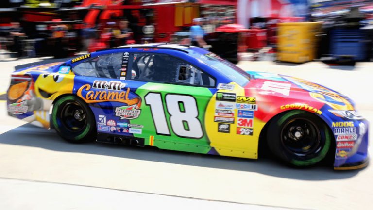 Kyle Busch reveals M&M's Caramel paint scheme for All-Star Race
