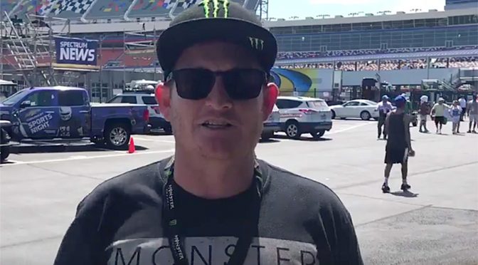 Ricky Carmichael combines love of NASCAR, Monster Energy role
