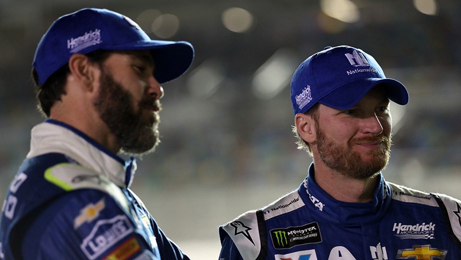 Jimmie, Dale clear the air over the air on 'Dale Jr. Download' | NASCAR.com