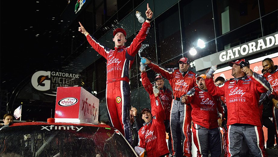 Ryan Reed wins 'Big One'-filled XFINITY Series opener - Official Site ...