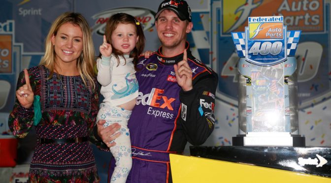 Denny Hamlin, girlfriend Jordan Fish expecting second child - Official ...