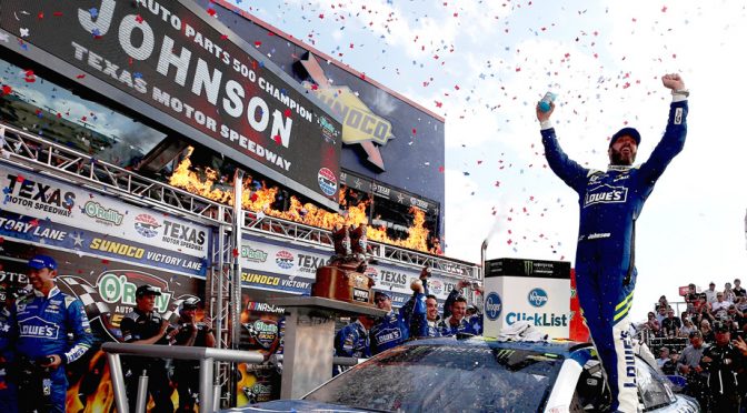 Cain: Johnson's Texas win, attitude remind us why he's a true champion ...