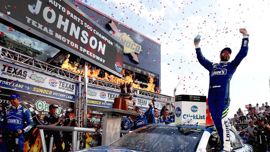 Cain: Johnson's Texas win, attitude remind us why he's a true champion ...