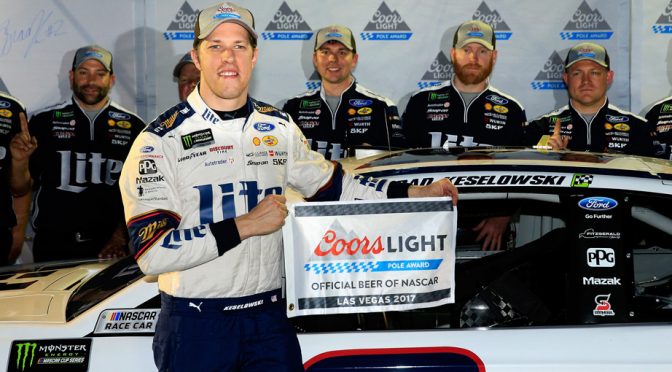 Keselowski captures Las Vegas pole for first time - Official Site Of NASCAR