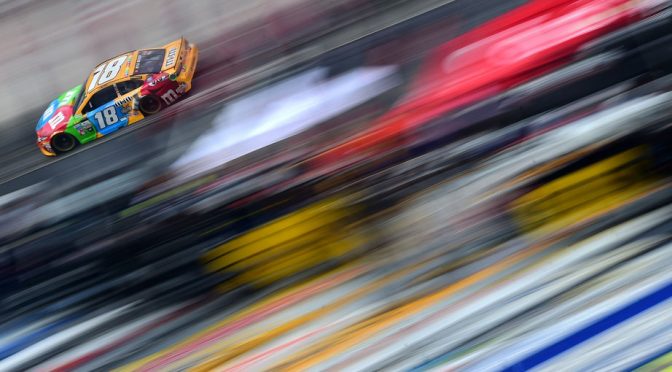 Busch sweeps Saturday practices; Larson, Stenhouse spin early ...