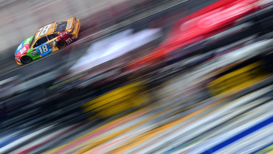 Busch sweeps Saturday practices; Larson, Stenhouse spin early ...