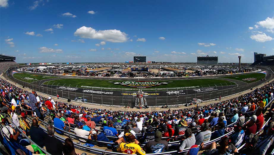 Evolution of track repave on display at Texas - Official Site Of NASCAR