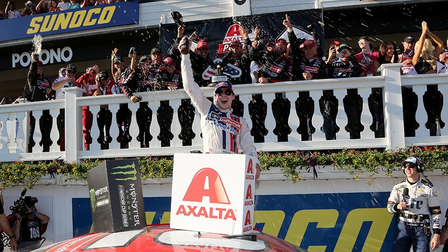 NASCAR Nation reacts to Ryan Blaney's wild first career win at Pocono