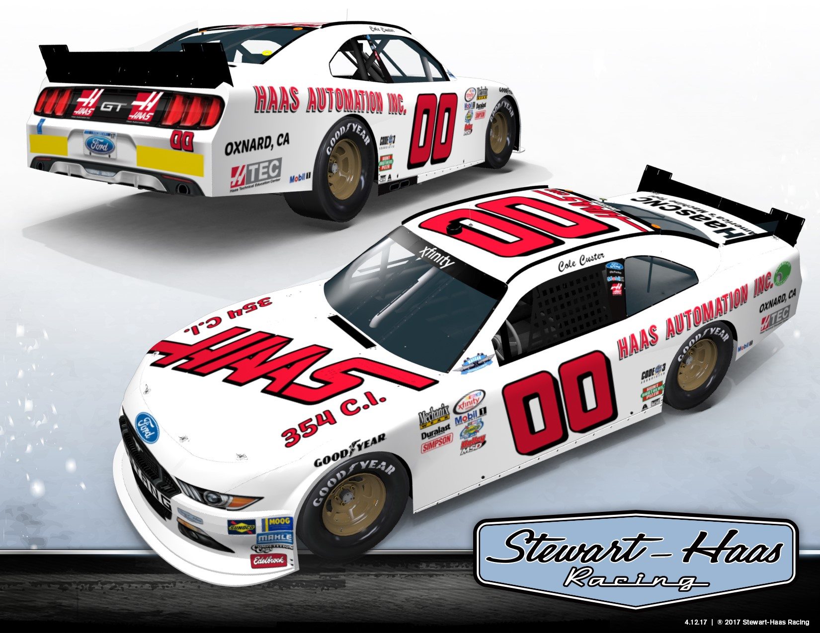 Cole Custer honoring Xfinity Series champion Sam Ard