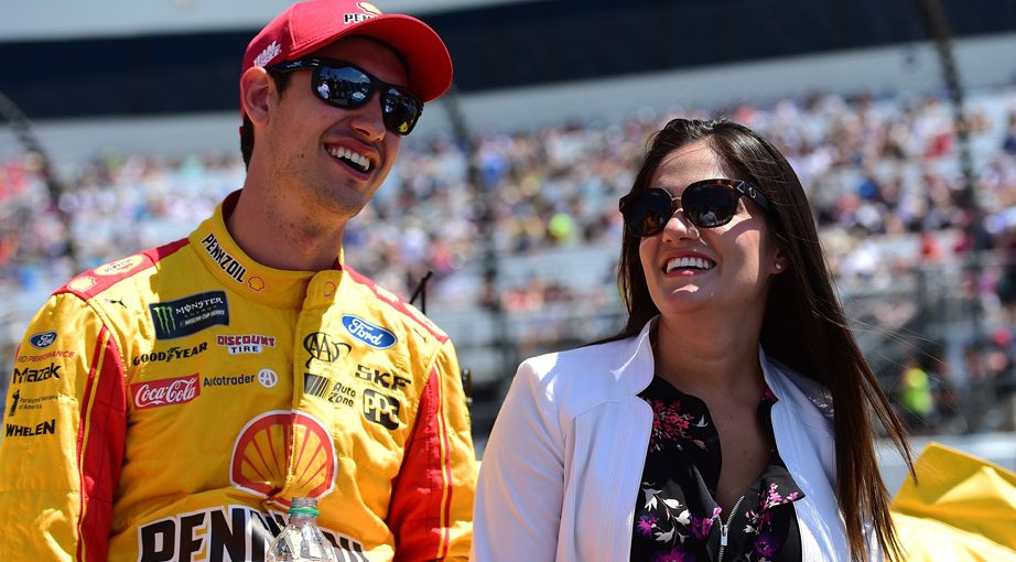 Joey Logano, wife Brittany expecting first child together