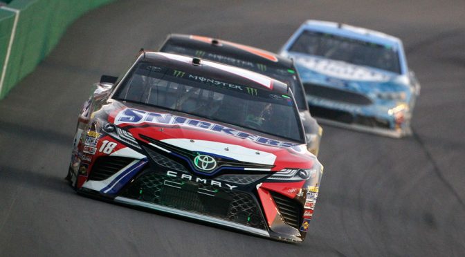 Kyle Busch's No. 18 found with one unsecured lug nut at Kentucky