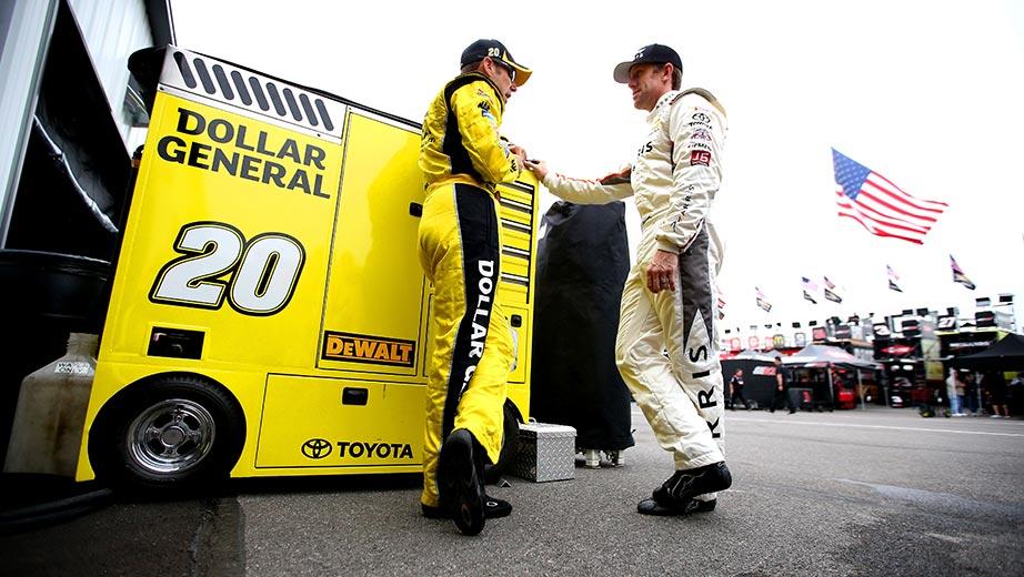 Kenseth's mock surprise: Carl retired?! | Official Site Of NASCAR