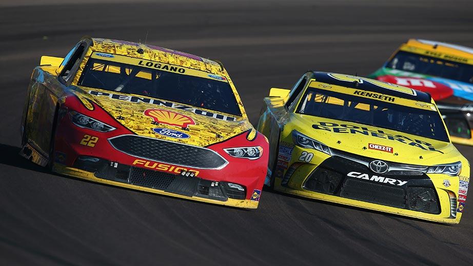 Joey Logano loves location of Phoenix start/finish line | Official Site ...