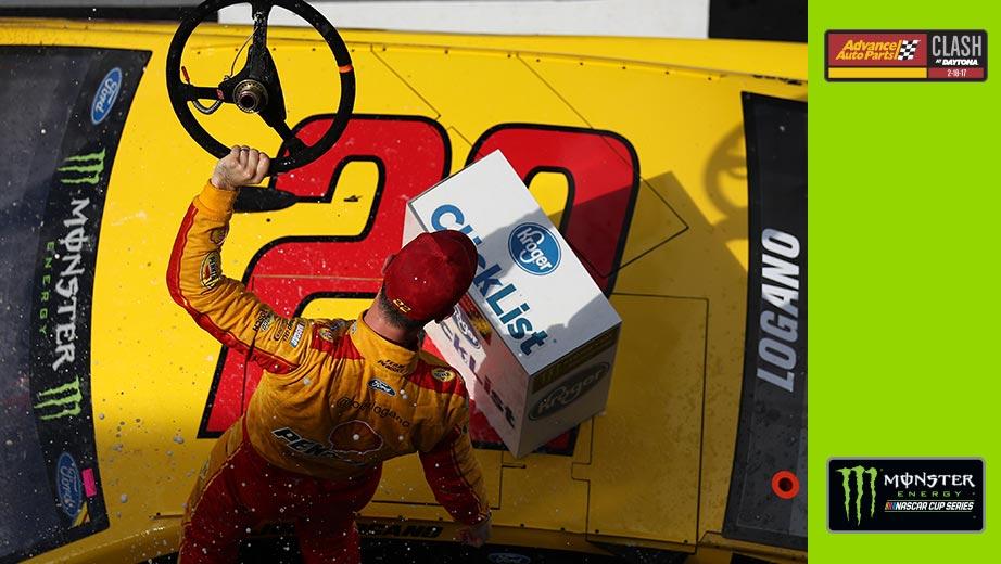 Recap: Last lap wreck gives Logano edge | Official Site Of NASCAR
