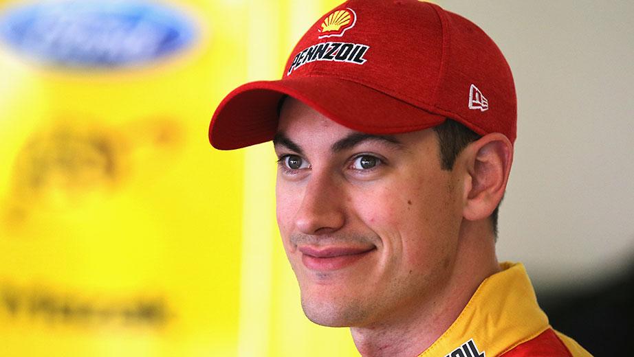 Logano 'tanks' it during Media Day | Official Site Of NASCAR