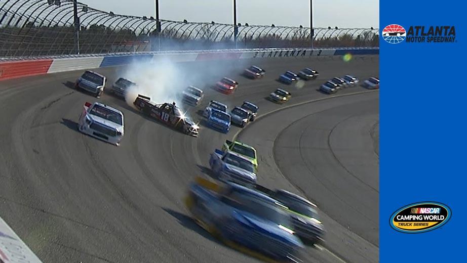 Early spin for Gragson in Atlanta - Official Site Of NASCAR