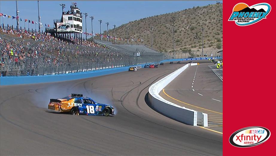 Suarez wrecks hard in XFINITY Series race - Official Site Of NASCAR