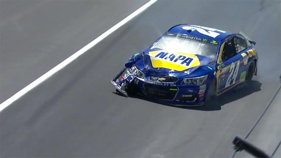 Big damage on late practice run forces Elliott to backup car | Official ...