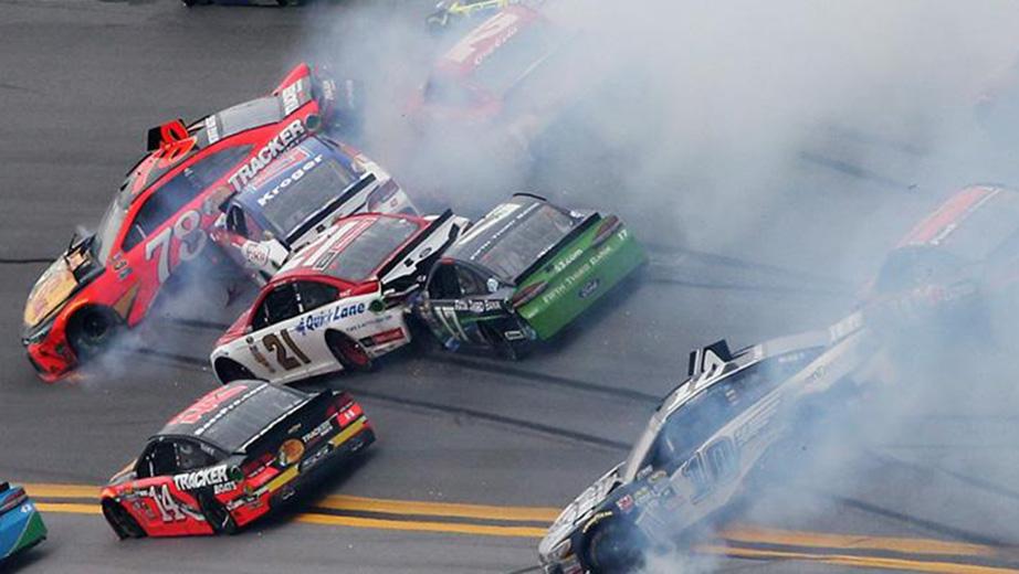 The 'big one' strikes at Talladega, collecting 21 cars - Official Site ...