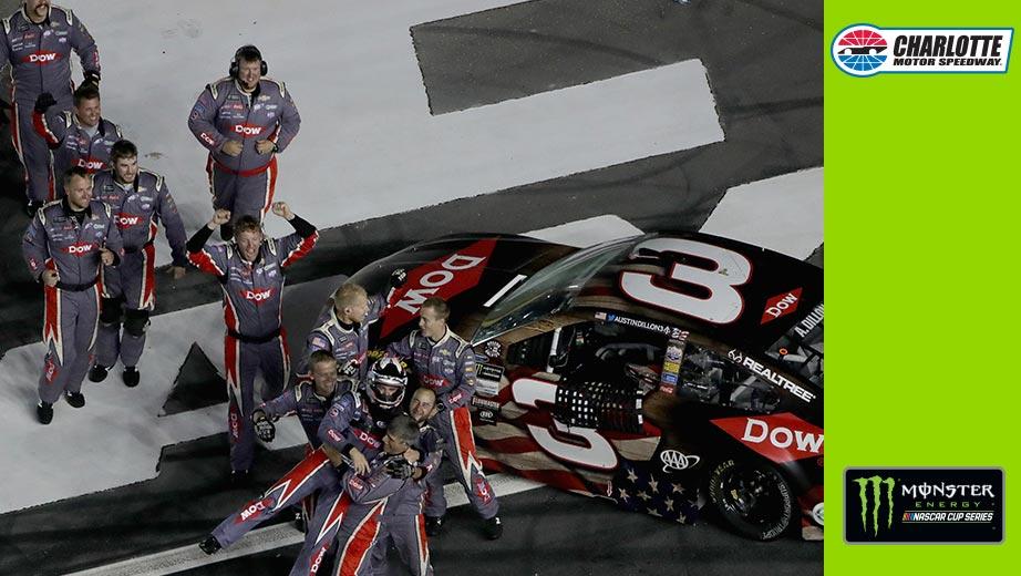 RECAP: Coca-Cola 600 features fire, rain and a No. 3 win - Official ...