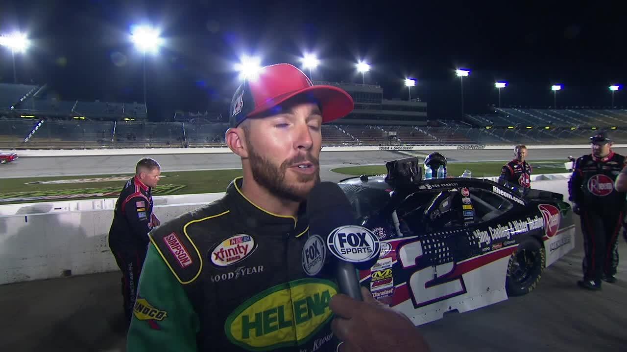Chastain nabs career-best finish at Iowa - Official Site Of NASCAR
