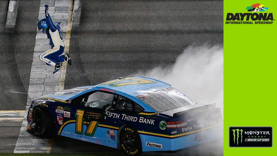 Stenhouse adds smoke to the fireworks - Official Site Of NASCAR
