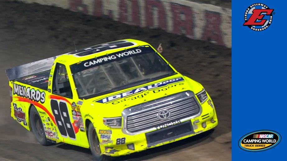 Crafton celebrates Eldora victory with dirt donuts | Official Site Of ...