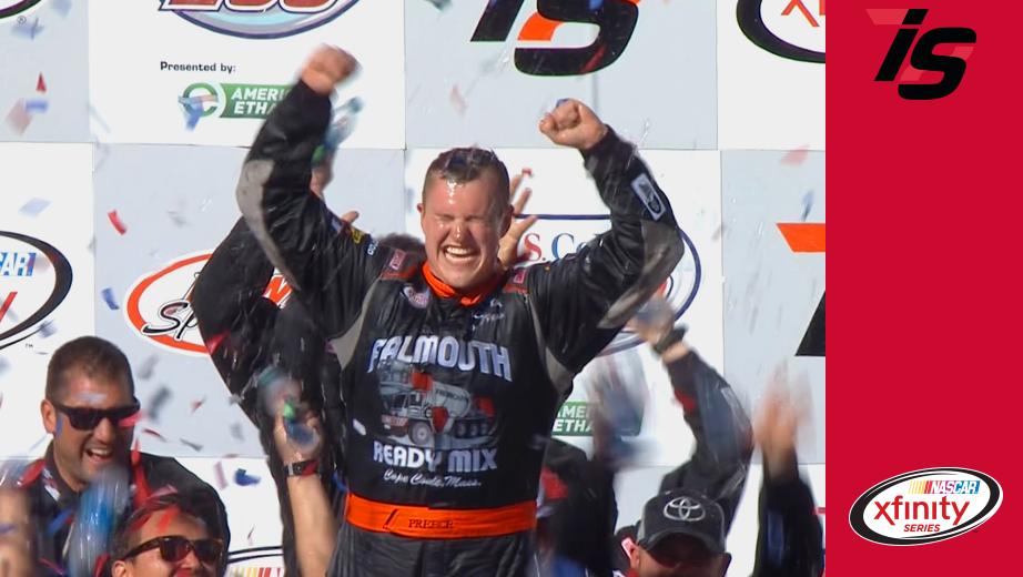 Ryan Preece celebrates win at Iowa in Victory Lane - Official Site Of ...