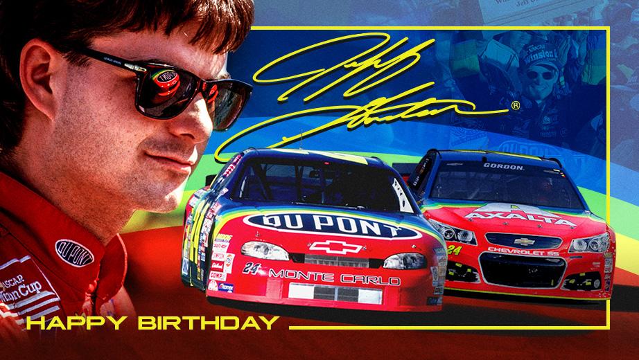 Four-Time turns 46: Happy Birthday Jeff Gordon | Official Site Of NASCAR