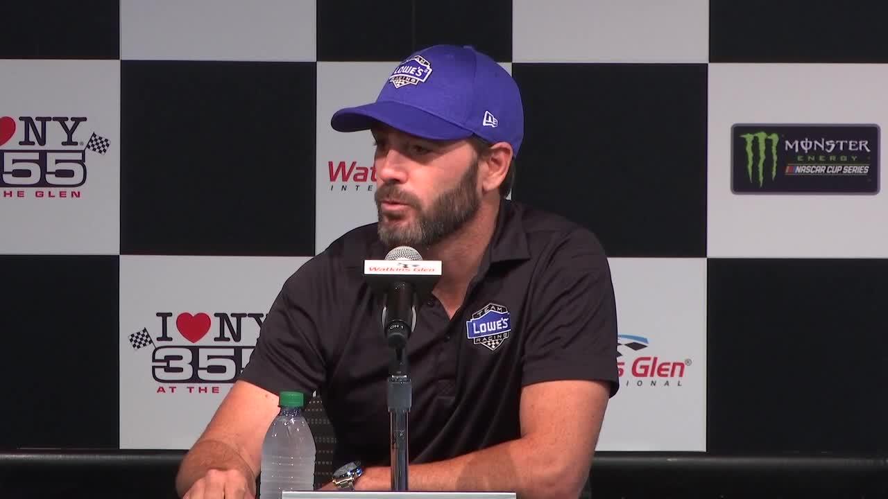 Hard racing with Larson has been 'a blast' for Johnson - Official Site ...