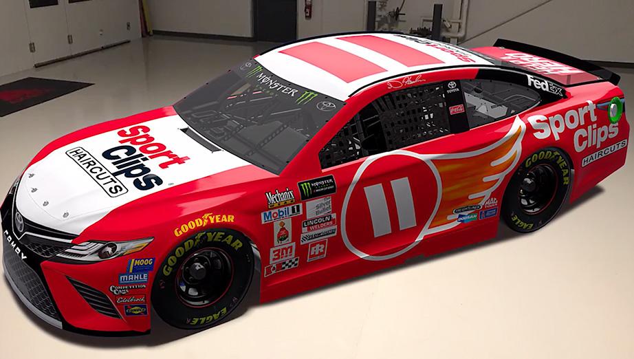 Denny debuts the 'flying 11' for Darlington throwback weekend ...