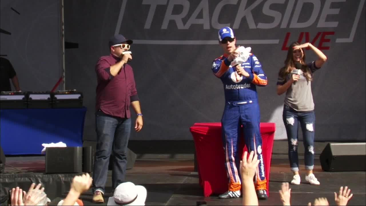 Ryan Blaney and Brad Keselowski share some merch! - Official Site Of NASCAR