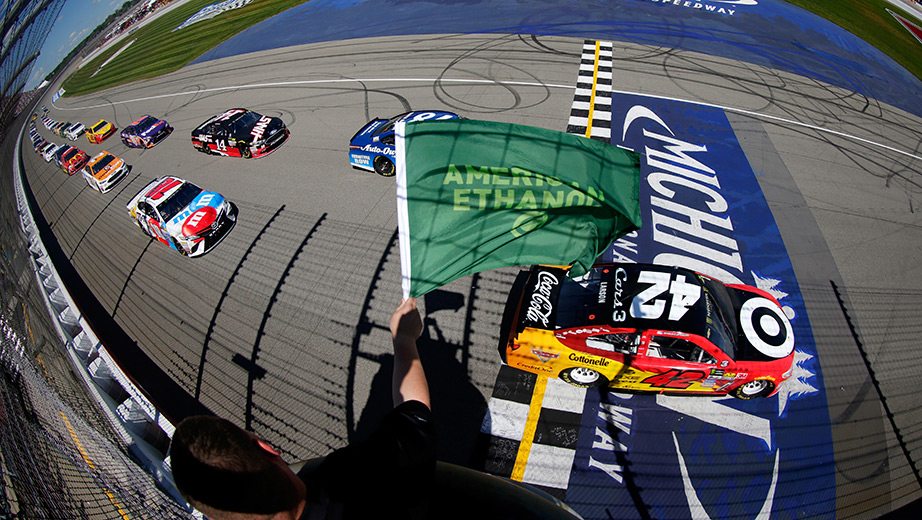 NASCAR stage lengths for Michigan and Mid-Ohio