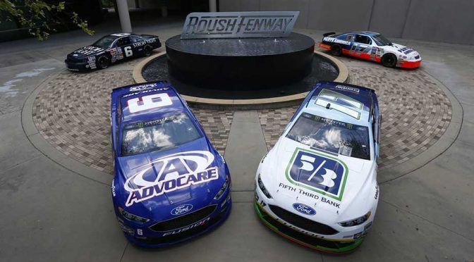 Martin, Waltrip honored with Roush Fenway throwback schemes