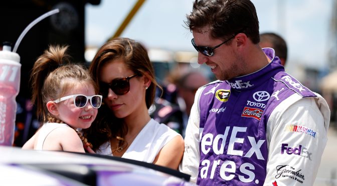 Denny Hamlin, Jordan Fish announce birth of second child
