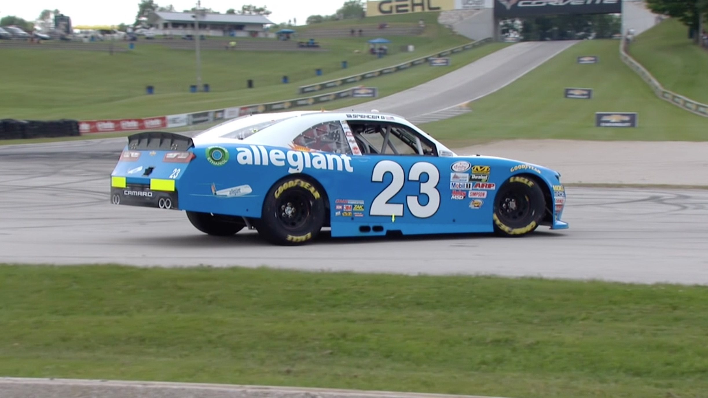 Road America sends XFINITY drivers spinning in practice