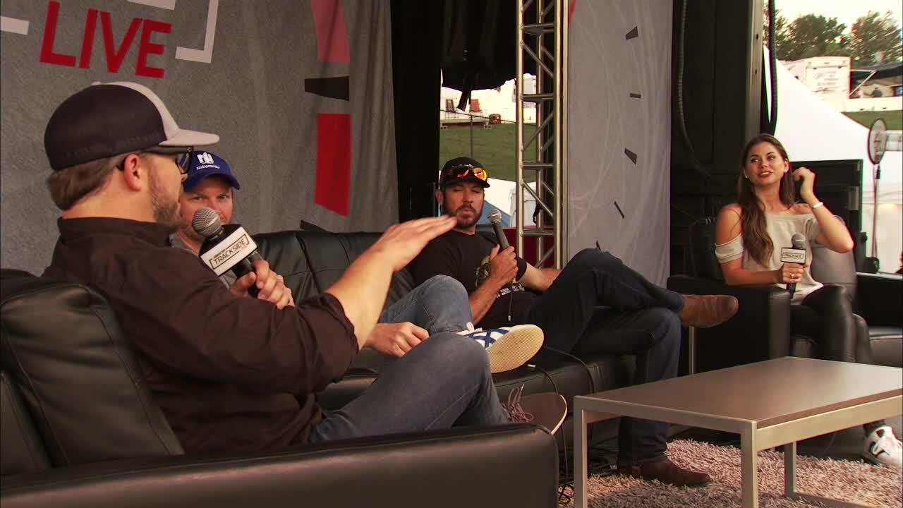 NASCAR Trackside Live replay: Dale Jr., Truex Jr., Almirola chat it up ...