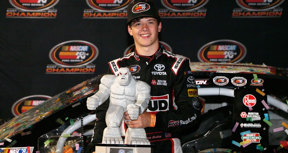 Harrison Burton talks about his K&N East championship | NASCAR.com