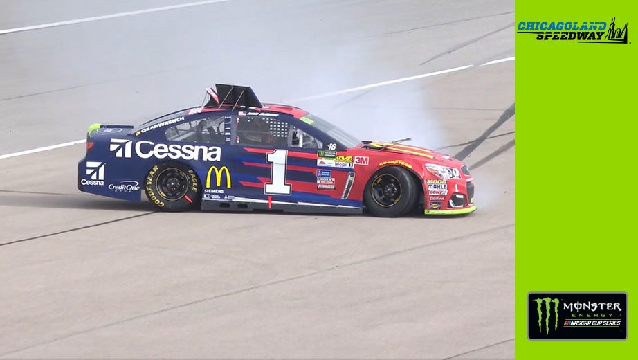 Jamie McMurray goes for spin early in final stage | NASCAR.com