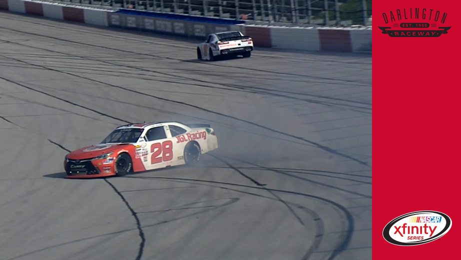 Dakoda Armstrong's playoff chances take hit after late-race spin ...