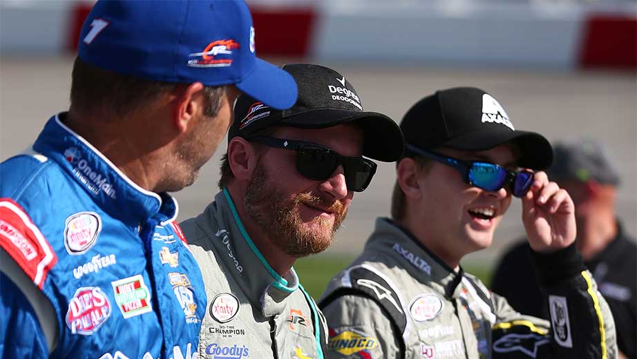JR Motorsports drivers on what it's like to drive for Junior | NASCAR.com