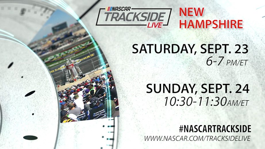 Trackside Live live on NASCAR.com on Saturday and Sunday | NASCAR.com