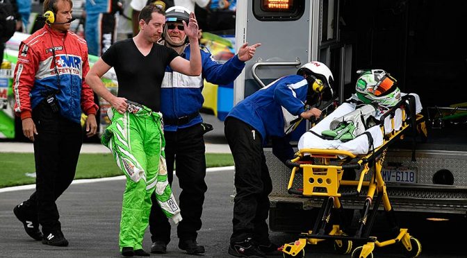 Kyle Busch wrecks in playoffs race at Charlotte | NASCAR.com