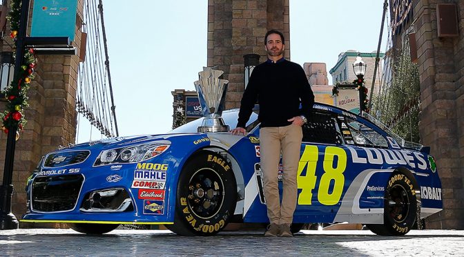 Johnson's historic coronation recognized by NASCAR greats | Official ...