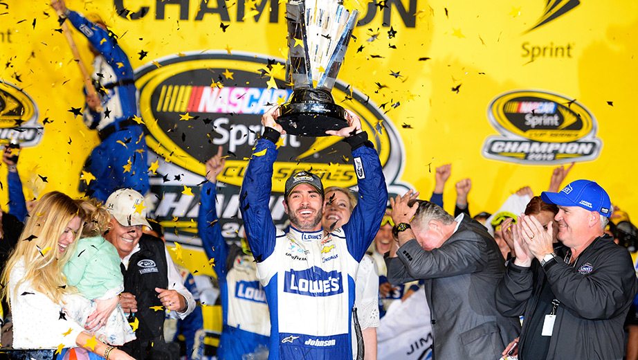 Johnson speechless, but peers have plenty to say | Official Site Of NASCAR