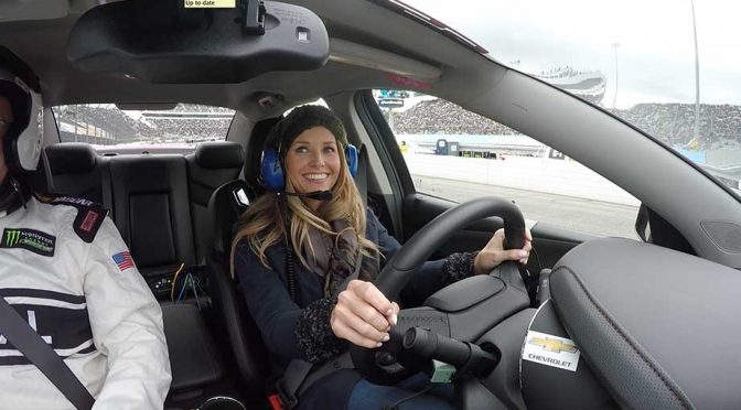Amy Earnhardt drives pace car at Martinsville | NASCAR.com