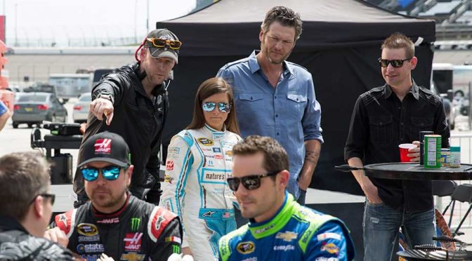 NBC, Blake Shelton bring back the sunshine - Official Site Of NASCAR