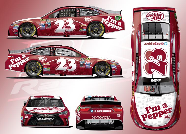 BK Racing unveils Darlington schemes for Ragan, DiBenedetto - Official ...