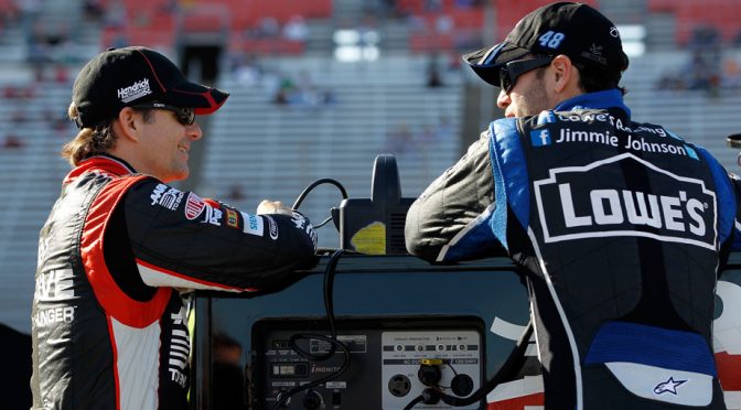 Jeff Gordon reflects on Johnson's legacy as he runs for a seventh title ...