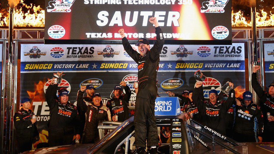 Sauter catches Crafton late to win at Texas | Official Site Of NASCAR